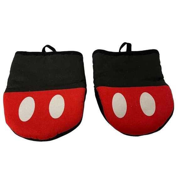 Disney | Kitchen | Disney Mickey Mouse 2 Pk Oversized Mini Mitts Pot ...